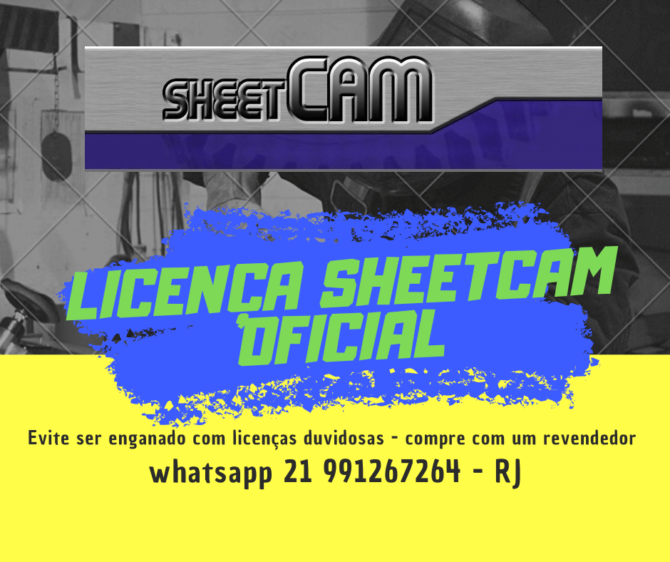Licenças SheetCam | SheetCam - Licenças e Piugins